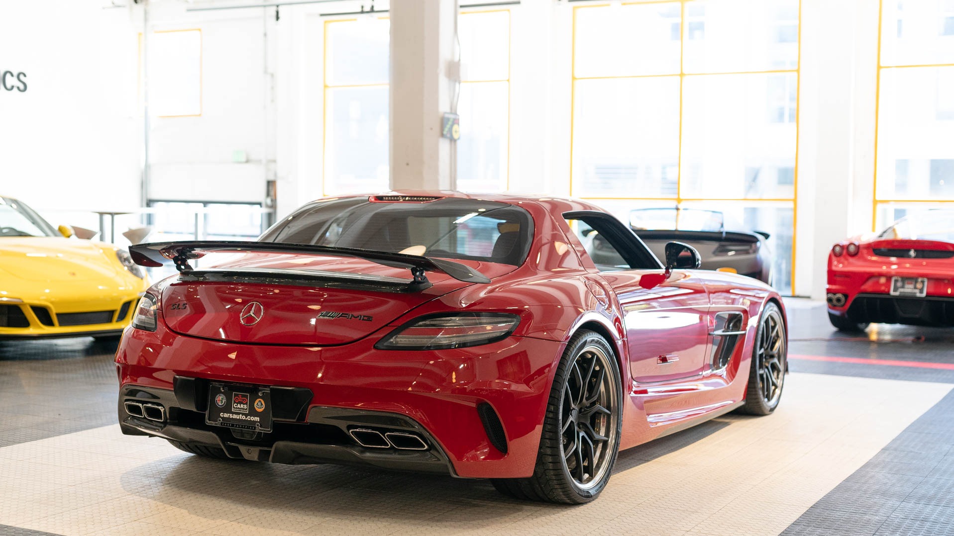 Mercedes Sls Black Series Red